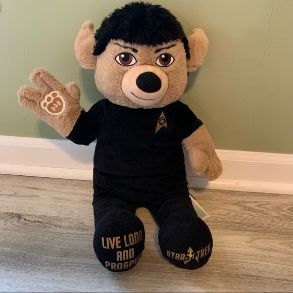 Build-A-Bear | Toys | Build A Bear Star Trek Spock Plush Stuffed Animal ...